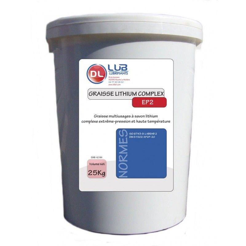 GRAISSE TOTAL EP 2 LITHIUM COMPLEX : graisse multiusages