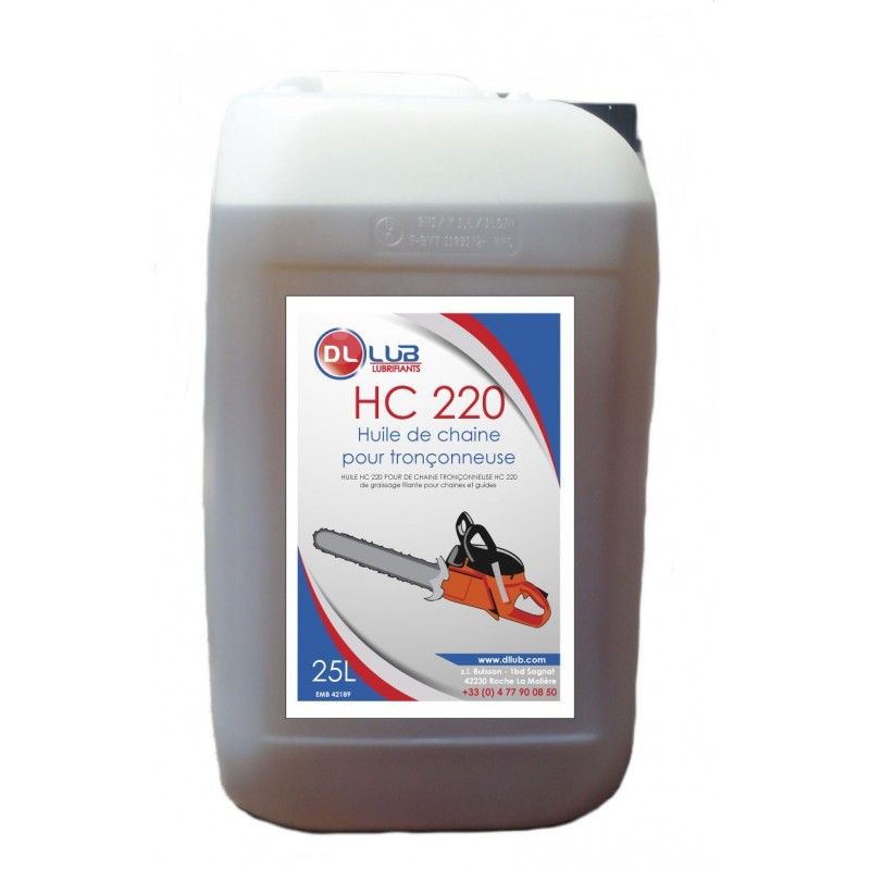 HUILE HC 220 HUILE DE CHAINE POUR TRONÇONNEUSE