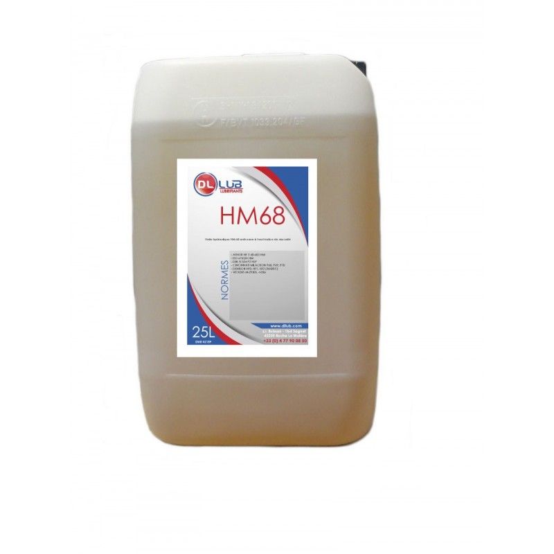 Huile hydraulique hm 68 anti-usure à très haute performance