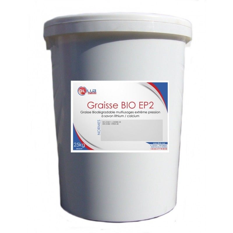 GRAISSE BIODEGRADABLE EP2 (LITHIUM/CALCIUM)