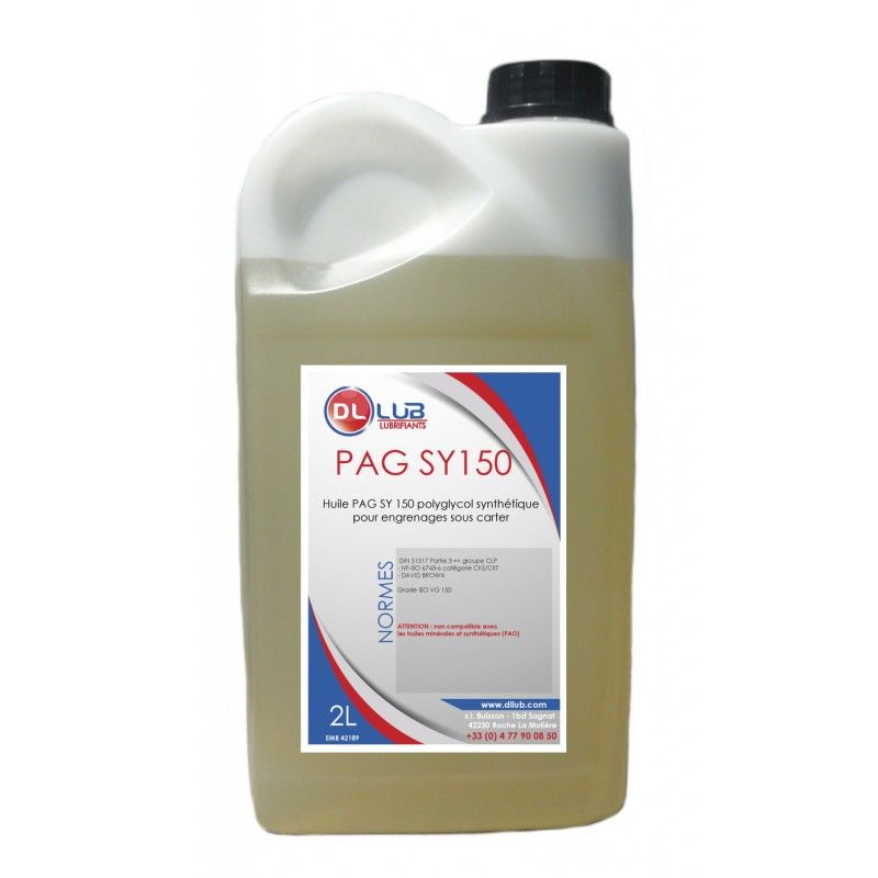 Huile réducteur Polyglycol PAG 150, polyglycol