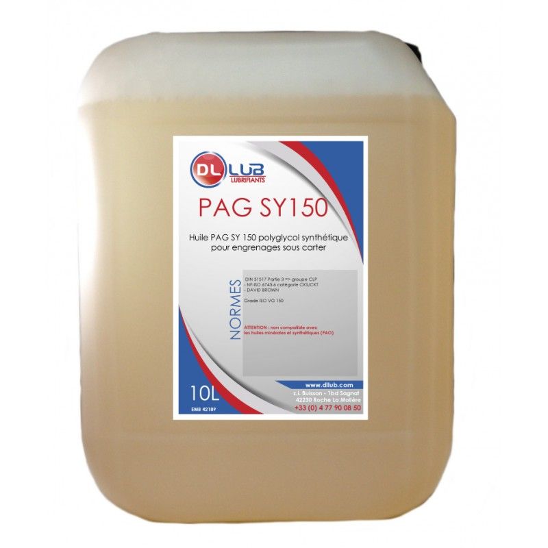 Huile réducteur Polyglycol PAG 150, polyglycol