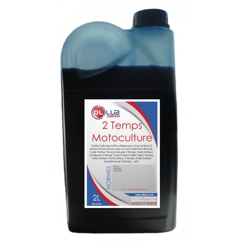 L'huile moteur 2 Temps Motoculture est une huile moteur synthétique