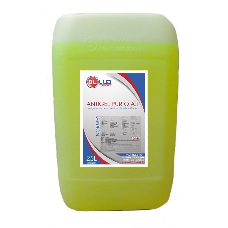 ANTIGEL PUR O.A.T - MEG ( Mono Ethylène glycol )