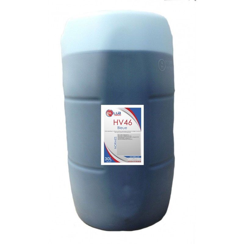 huile hydraulique hv 46 Bleue - Huile de maintenance